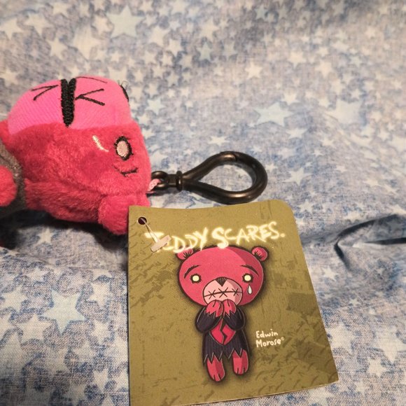 Teddy Scares | Toys | Rare Nwt 209 Edwin Morose Teddy Scares 4 Keychain ...